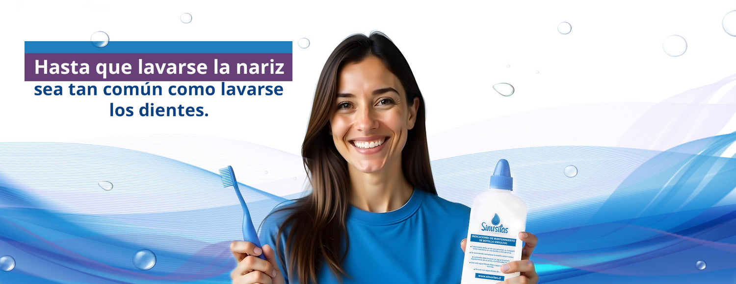 Sinusitas Chile - Lavado nasal para el día a día